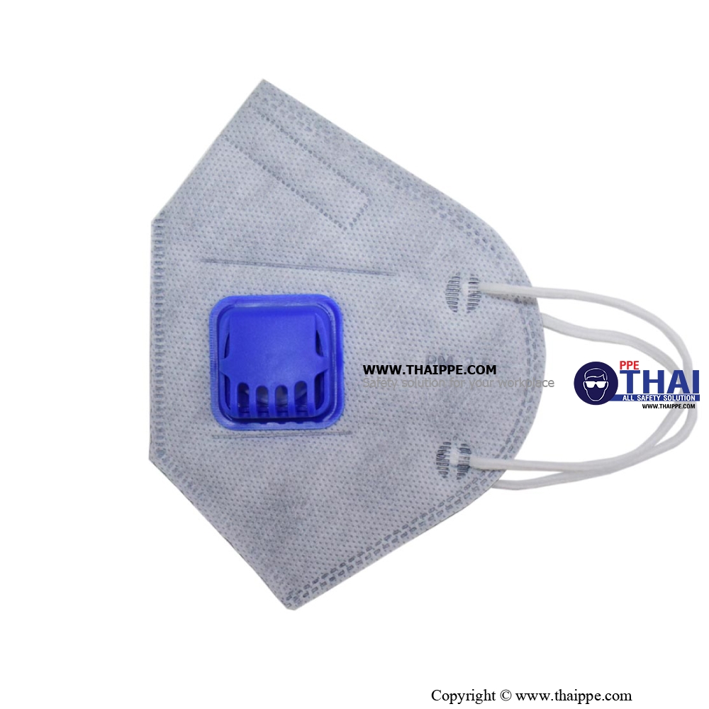 BS-204CV # BESTSAFE Folding mask +Valve+Active Carbon , FFP2 - ผ้าปิดจมูกแบบสายคล้องหู เสริม ...
