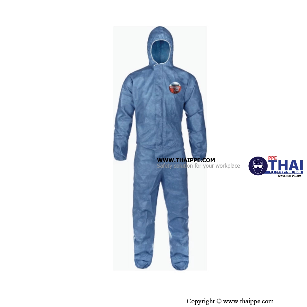 MicroMax VP [MVP428] Coverall # Lakeland [USA Brand] zipper, attached ...