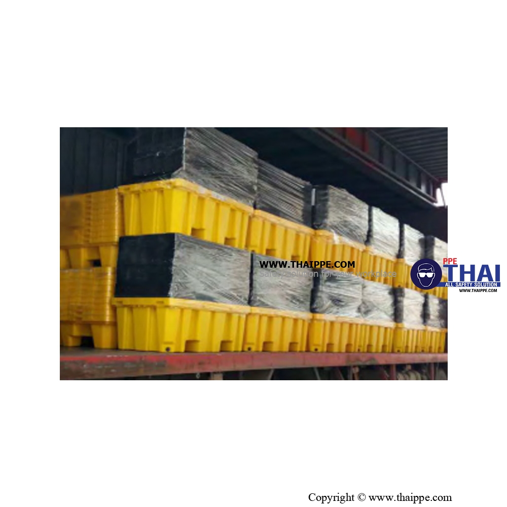 SPP104-2 Poly Spill palet 4 Drums 70 GAL/265L Loading 3000 kg. SYSBEL ...