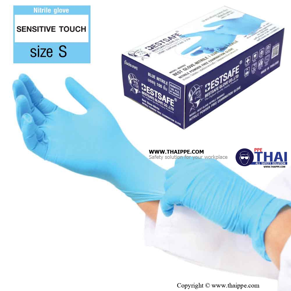 BG-0002 Sensitive Touch # BEST-GLOVE NITRILE Examination glove # ...
