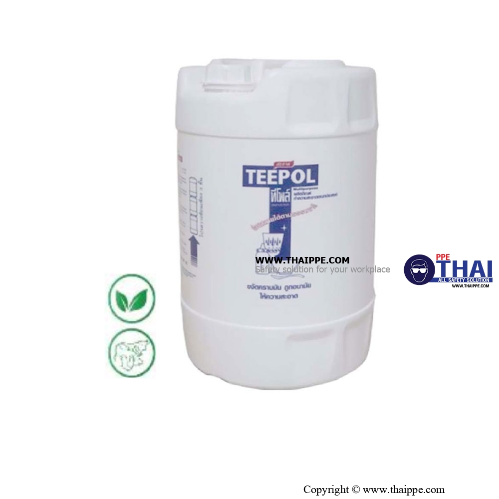 81130320 ที่โพล์ ผลิตภัณฑ์ทำความสะอาดเอนกประสงค์ Teepol Multipurpose [ขนาด 20 ลิตร] | THAIPPE ...