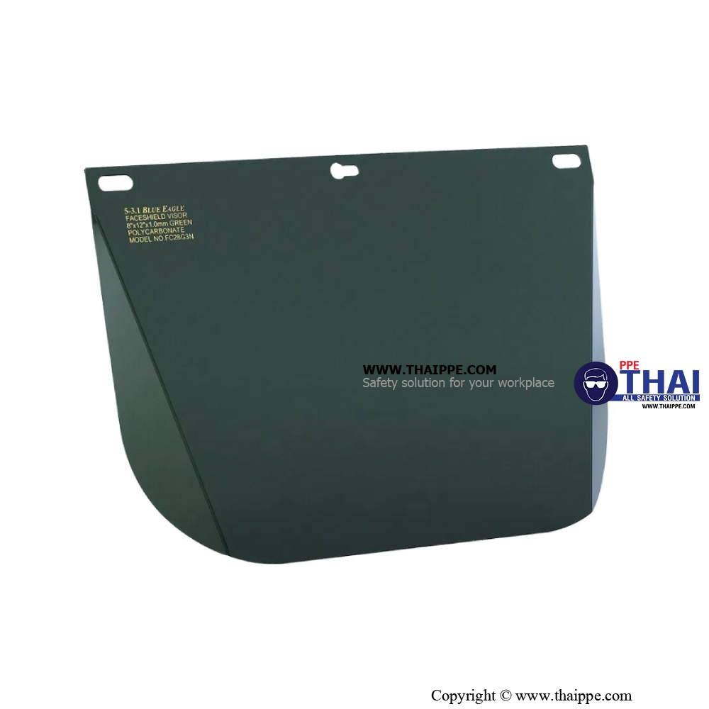 FC28G3N# 1.0mm UV Protection Visor Polycarbonate ยี่ห้อ BLUE EAGLE # ...