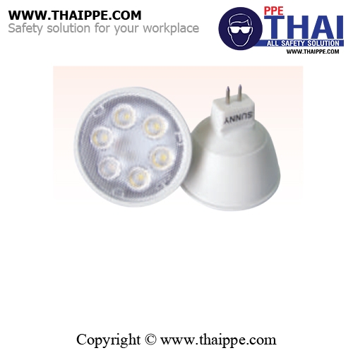Lamp LED MR16,GU5.3 12V3W | THAIPPE All Safety Solution